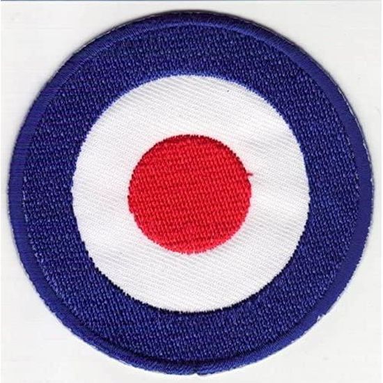 Symbole MOD Logo - Écusson Patch Motif grande brodé a coudre Biker Motard Moto vêtements [484 ...