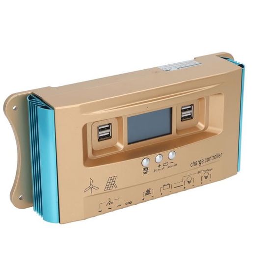 LAN Solar Panel Charge Controller, Solar Panel Regulator 12V 24V 36V 48V 60V Overcharge ...