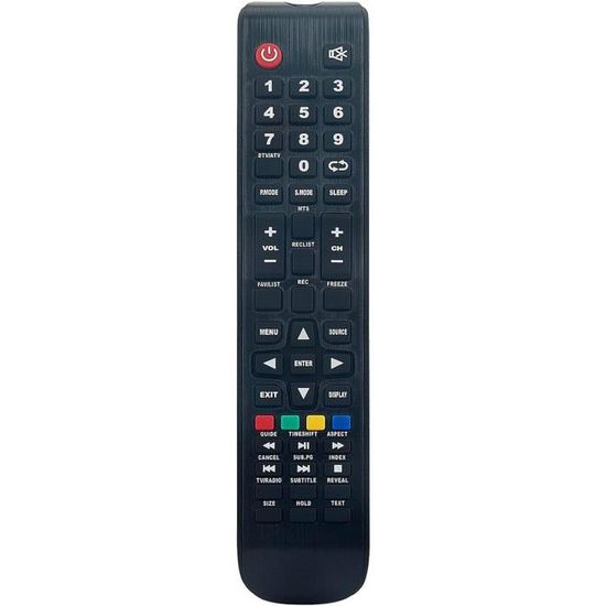 Télécommande Rechange Pour Smart-Tech Tv Smt32Z4Ts Le-32Z1Ts Smt32Z1Ts ...
