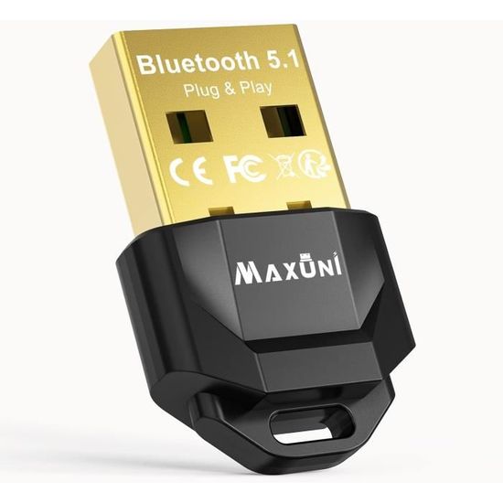 Clé Bluetooth Usb, Dongle Bluetooth 5.1, Adaptateur Bluetooth Pour Pc ...