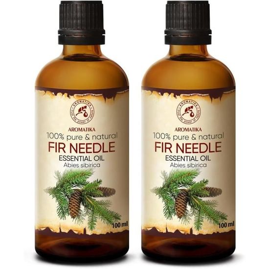 Huile Essentielle De Sapin 200Ml - Oleum Pini Sibiricum - 100% ...