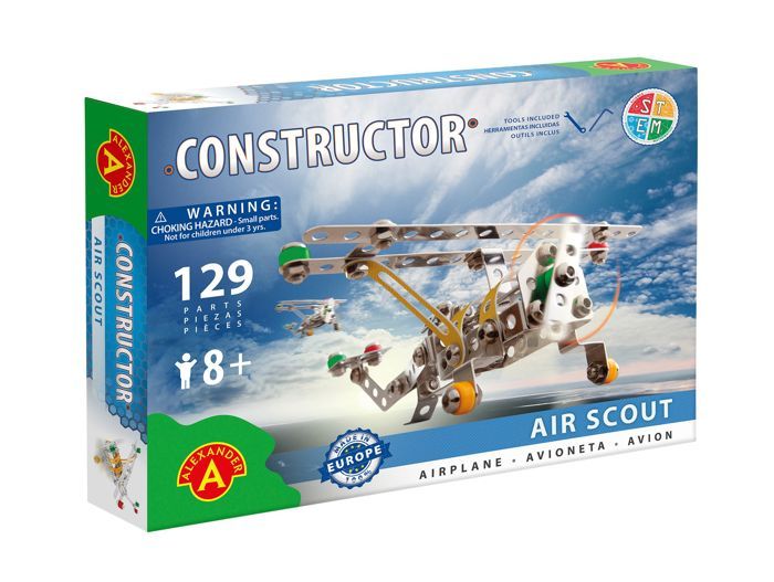 Alexander Toys - Constructor Air Scout - Avion - Cdiscount Jeux - Jouets