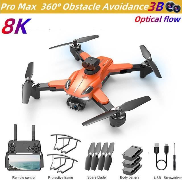OU Pro OP Double 8k 3B-Drone 8K 5G GPS UAV Professionnel HD ...