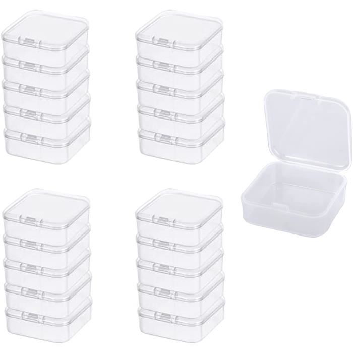 Mini Boîte De Rangement En Plastique 24Pcs Petite Boite Plastique Avec ...