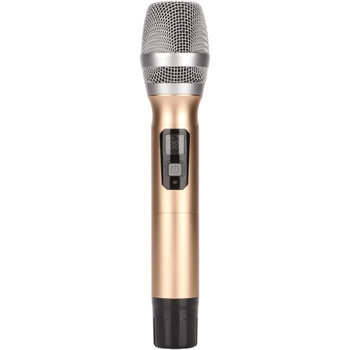 Microphone sans Fil, Micro Portatif sans Fil UHF, Micro Karaoké ...