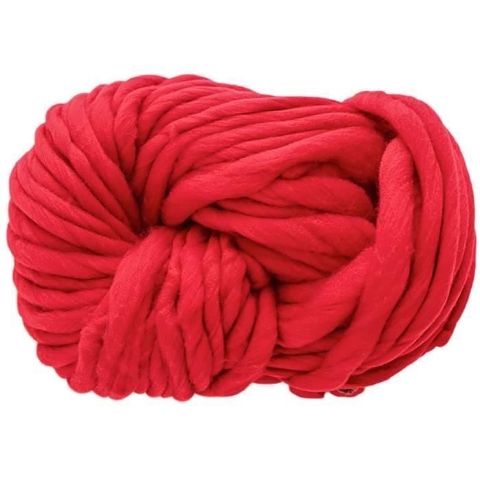 Pelote de Laine à Tricoter Gros Fil - DIY Doux Écharpe Pull Serviette ...