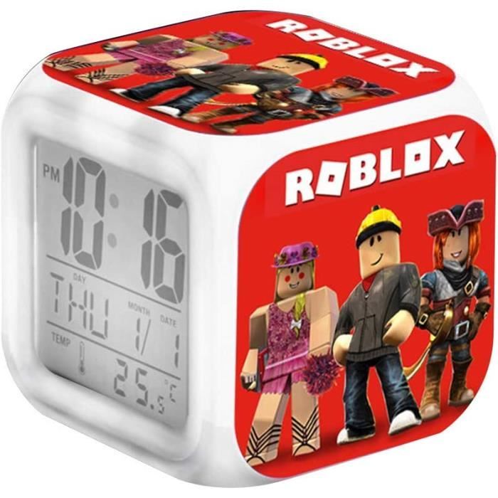 Roblox LED Light Up Réveil Light Night Light Accessoires Heure ...