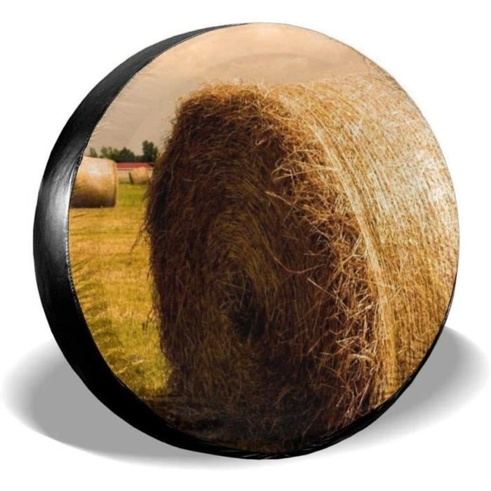 Housse Roue Secours Goldener Heuhaufen Universelle Couverture De Pneu ...