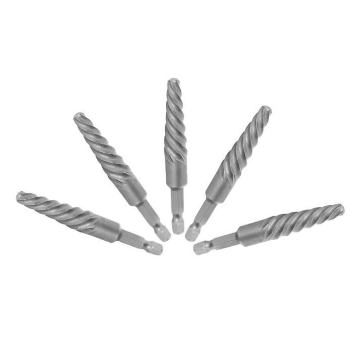 Atyhao Extracteur de vis 5 pièces vis cassée extracteur de fil grossier ...