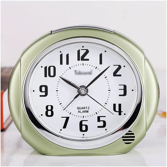 Créatif Réveille-Réveil Rétro, Métal Avec Lumière De Nuit À L'Ancienne ...