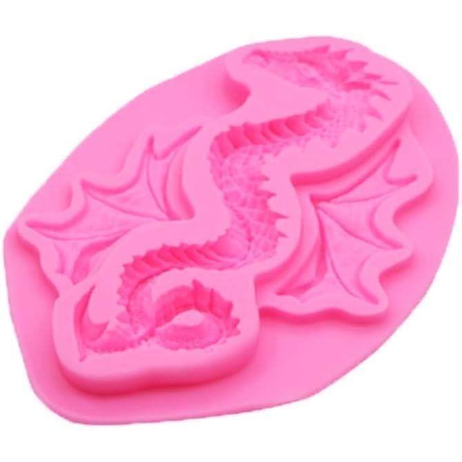 Écailles Poisson Dinosaure Fondant Décoration Gâteau Moule En Silicone ...