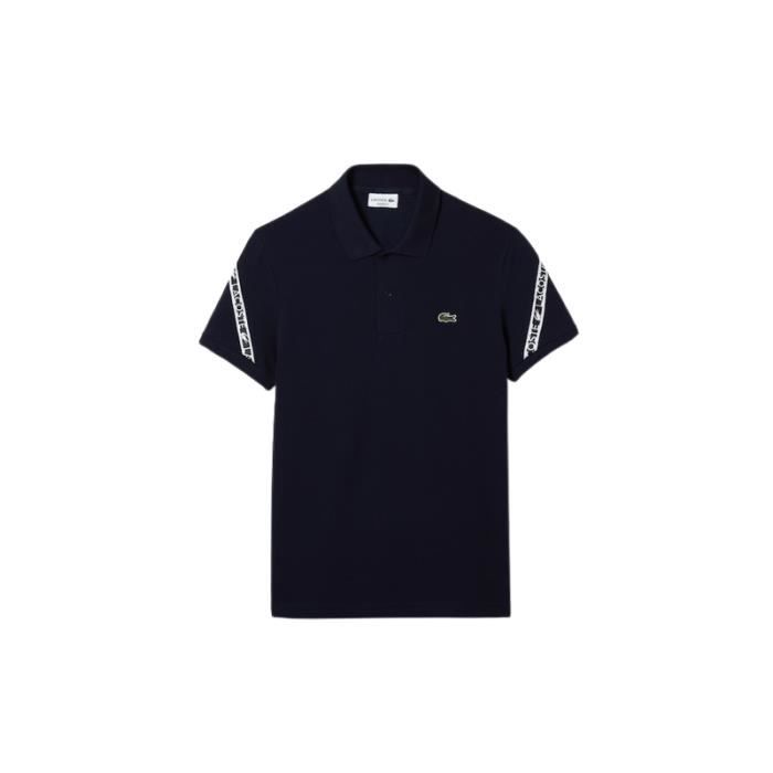 POLO COL BORD-COTES MC - Marine Marine - Cdiscount Prêt-à-Porter