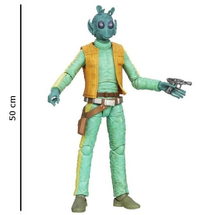 Figurine STAR WARS CLASSIC Greedo 50cm avec 7 points d'articulation ...