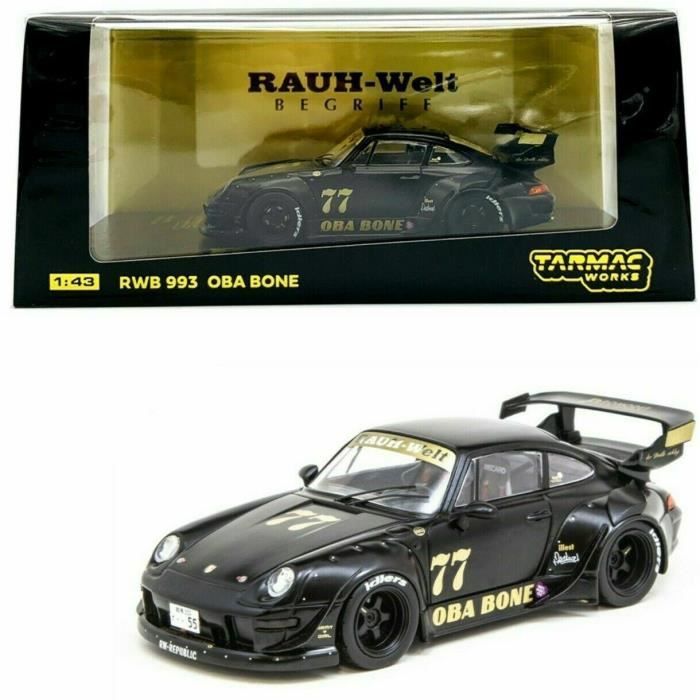 PORSCHE 911 993 RWB RAUH WELT OBA BONE 77 1973 TARMAC T43-014-OB 1/43 ...