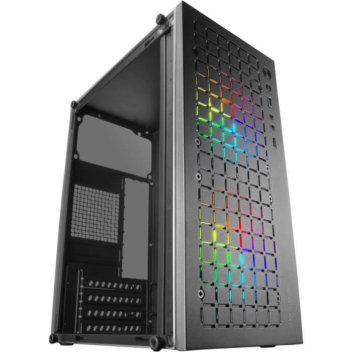 Mars Gaming Mc-Core, Boîtier Pc Micro-Atx Ultra-Compact, Metal-Mesh ...