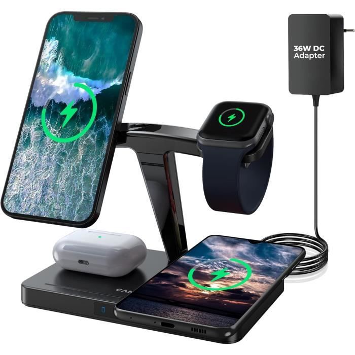 Chargeur 4 En 1 Apple Station Charge Apple Watch Iphone Airpods ...