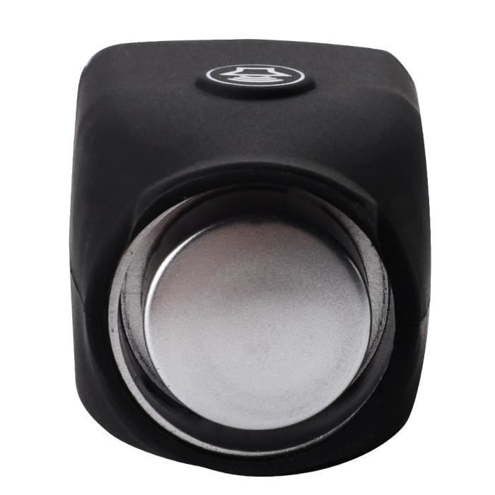 Sonnette électrique pour vélo SURENHAP - 120 dB - Design moderne - Noir ...