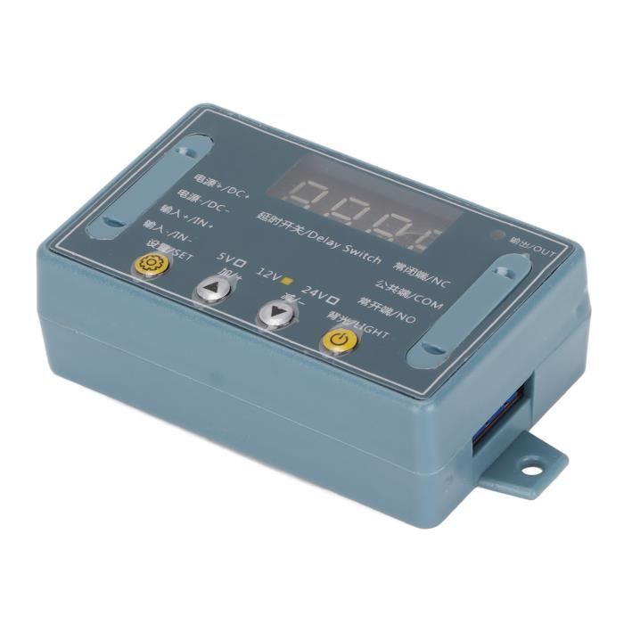 Tbest relais temporisé Module de relais de retard DC 12V réglable 32 ... Tbest relais temporisé Module de relais de retard DC 12V réglable 32 ...