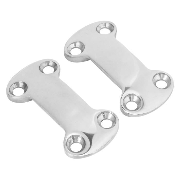 Plaque de fixation de sangle en acier inoxydable - VVIKIZY - Lot de 2 ...
