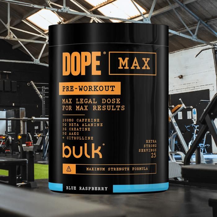 Dope Max Pré-entra 25 port Framboise bleue Bulk Pre-entrainement ...