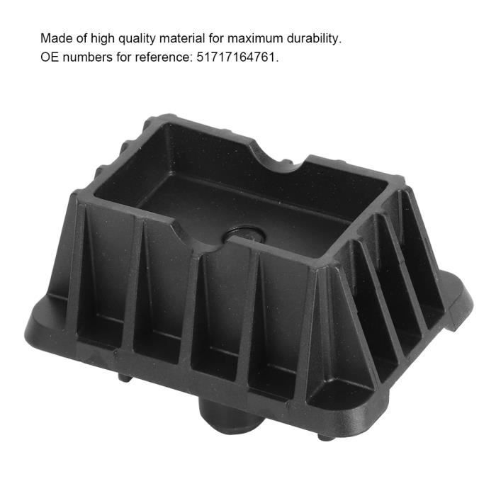 Jack Pad Universal Aluminium Grooved Magnetic Jack Pad Universal Floor Jack Rubber Pad Jack Pad Adapter 51717164761 Fit for Base Cdiscount Auto