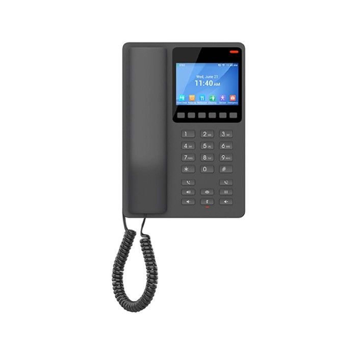 Téléphone de bureau - GRANDSTREAM - GHP631W - Écran LCD 3,5'' - WiFi 6 ...