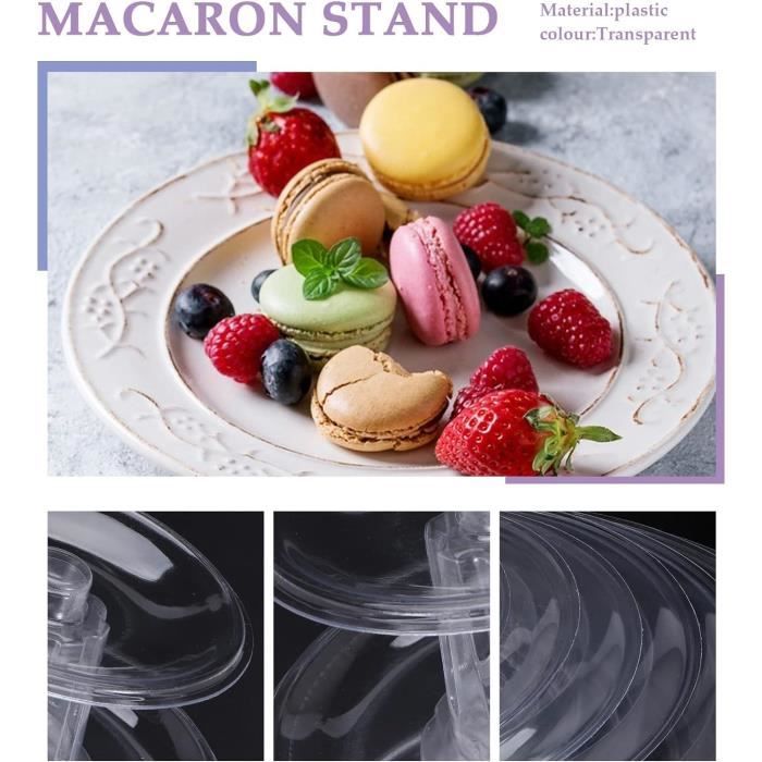 Lot De 10 Supports Ronds Pour Cupcakes - Tour De Macaron - Pour ...