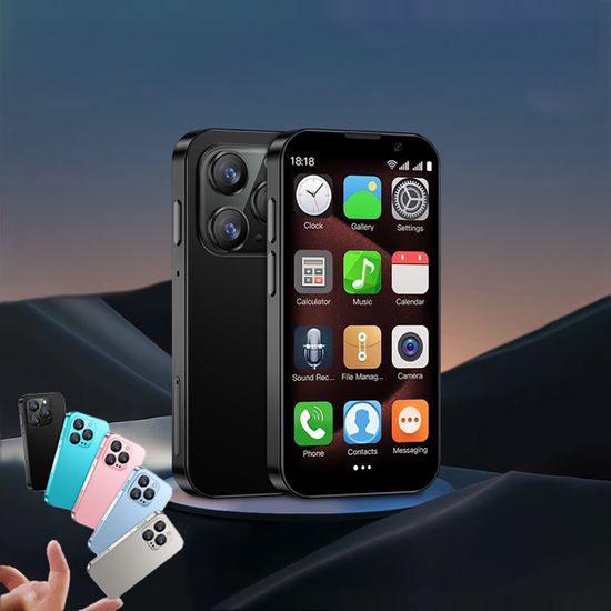 XS18 PRO NOUVEAU Mini Smartphone 3G 3.0 Pouces 2GB+16GB Android 9.0 ...