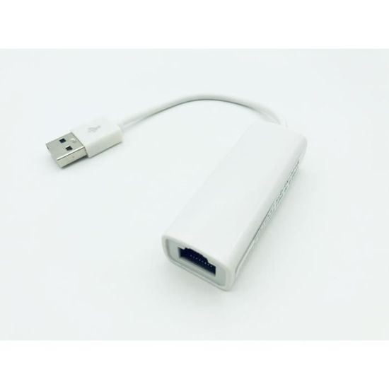 Adaptateur Réseau USB portable, puce RTL8152B, USB 2.0 Vers RJ45, Carte Réseau LAN, 10 - 100Mbps ...