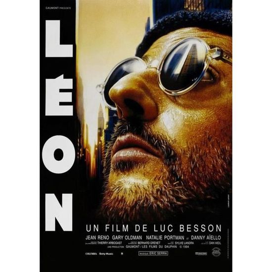 LEON Affiche Cinéma Originale Roulée Petit format 53x40cm Movie Poster ...