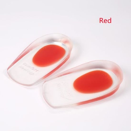 Semelle de chaussure,Semelles intérieures en gel de silicone souple ...