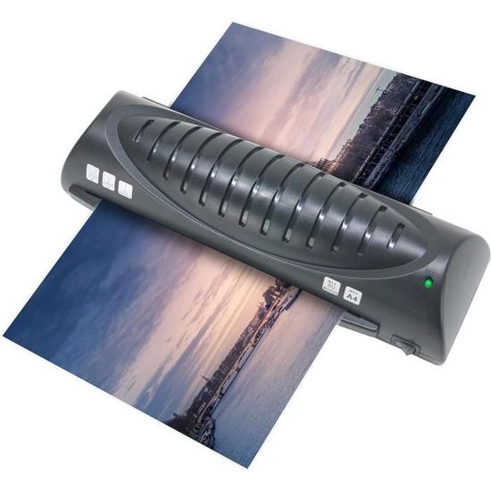 Waytex 78210V Plastifieuse pour Format A4-A5-A6-A7 jusqu'à 2 x 80 mic ...