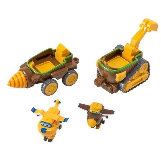 Véhicules connectables Todd & Donnie's Dig Rig + 2 Transform'a'bot ...