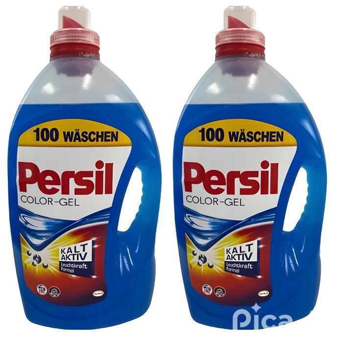 Persil Color Gel, 2 x 5 = 10 L pour 2 X 100 = 200 lavages - Cdiscount ...