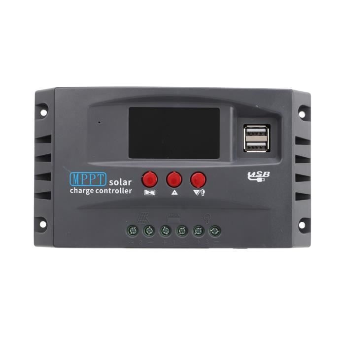 Contrôleur de charge MPPT pour panneaux solaires, 12V, 24V, professionnel pour camping cars ...