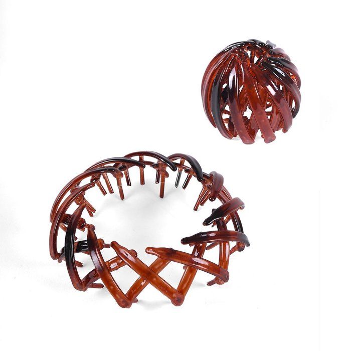 Attache cheveux extensible - Marron - X X 4.5 cm - ASTUCEO - Cdiscount ...