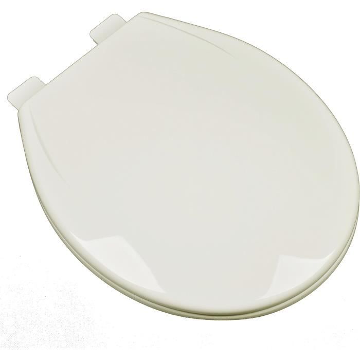 Abattant De Wc Rond En Plastique À Fermeture Lente, Avec Ouverture ...