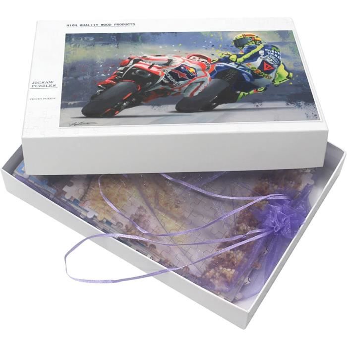 Puzzle De Course En Carton, 1000 Pièces De Puzzle De Course De Moto ...
