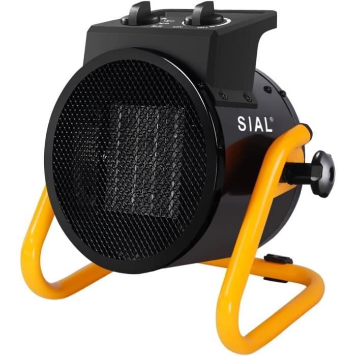 Chauffage Soufflant 2000 W - Radiateur Électrique - Chauffage Industriel - Céramique ...