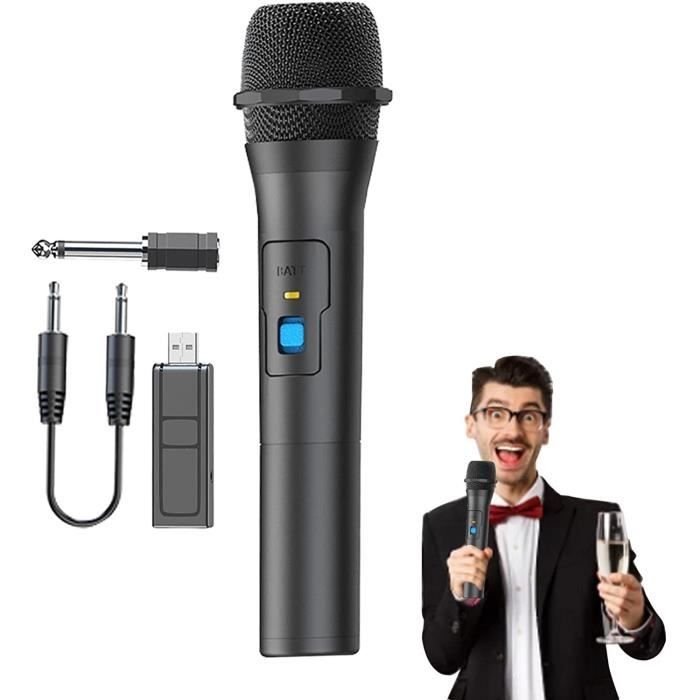 Micro sans Fil, Micros sans Fil Portables en métal avec récepteur ...