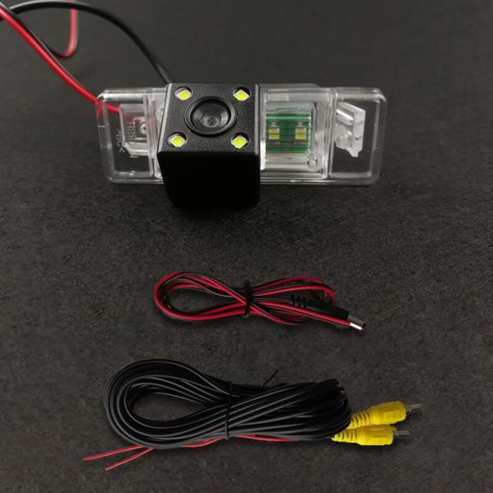 Caméra de recul,Caméra arrière CCD HD sans fil pour voiture, 12 led ...