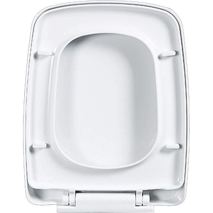 Abattant Wc, Lunette De Toilette Avec Frein De Chute, Lunette De ...