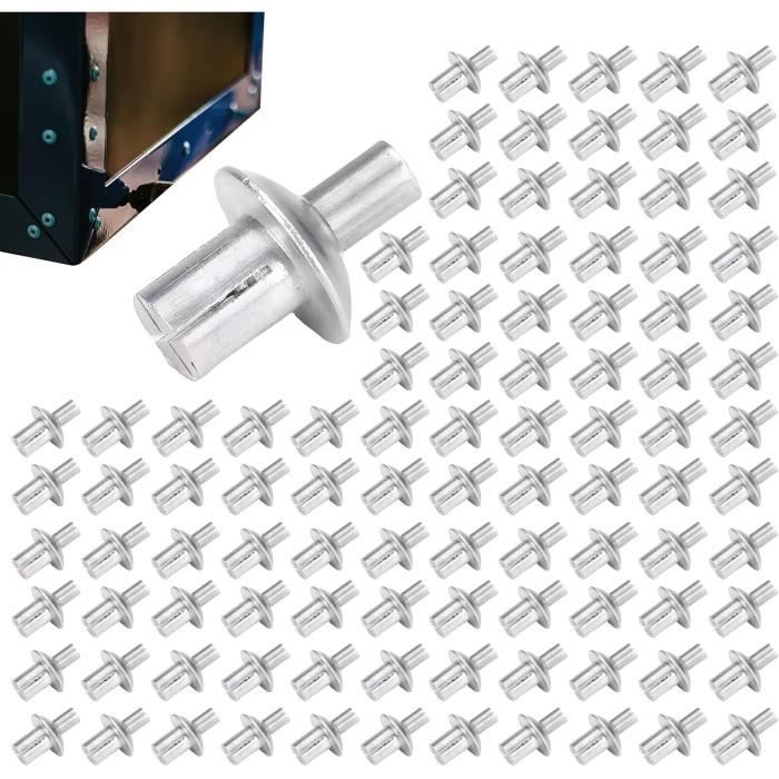 Rivets Pop En Aluminium,Rivets Solides À Tête Ronde En Aluminium ...