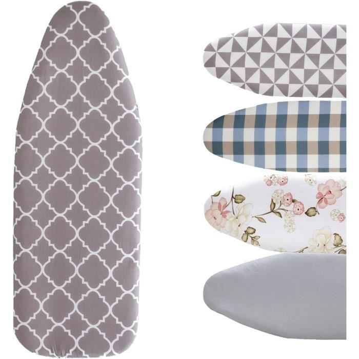 Housse Table À Repasser Classic Facile À Mettre En Place, 100% Coton ...