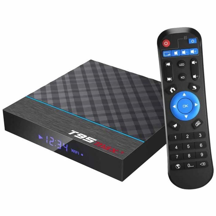 Android Box - FOLAYA - T95 MAX+ - 4GB RAM - 32Go ROM - 8K Ultra HD ...