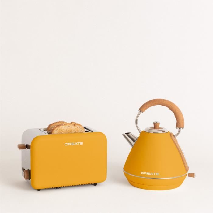 PACK - Grille-pain TOAST RETRO + Bouilloire KETTLE RETRO L - - Cdiscount Electroménager