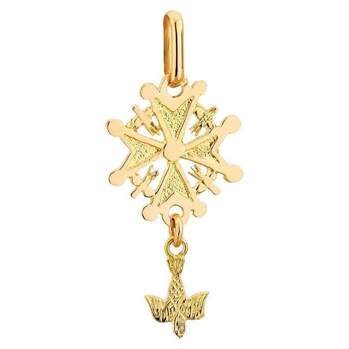 Pendentif Croix Huguenote Protestante P807 - Achat / Vente pendentif ...