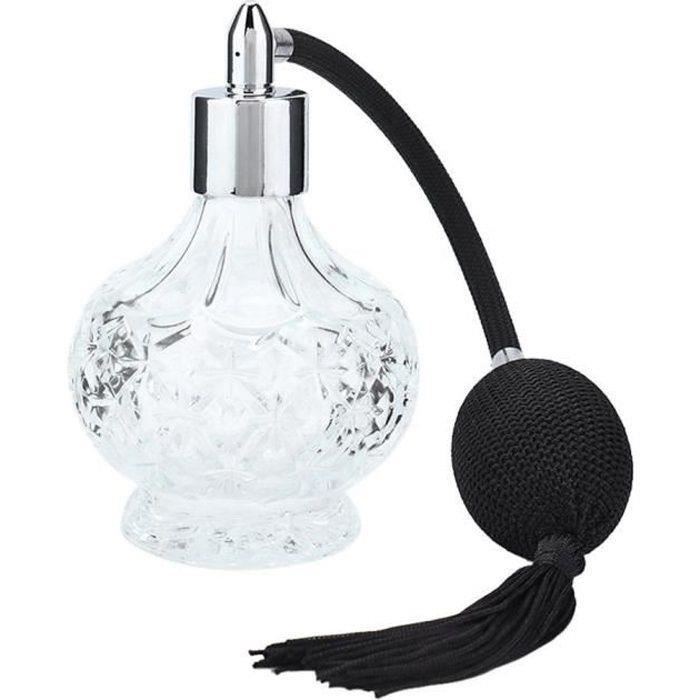 SUNGOD-Bouteille de parfum rechargeable de style rétro avec un motif ...