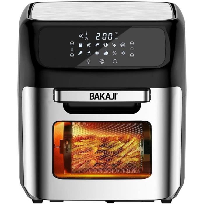 Bakaji Four Friteuse à air chaud Frigge cuisinière grille sèche sans ...