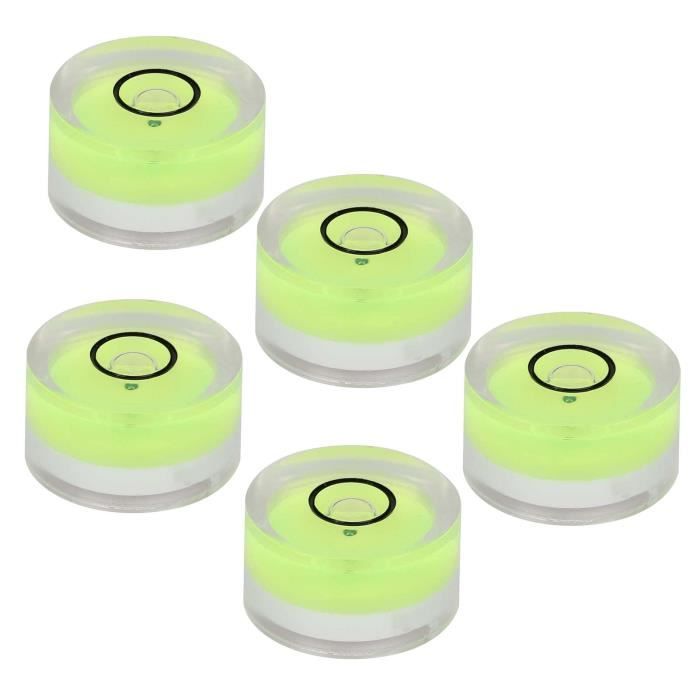 Niveau à bulle rond - SURENHAP - Ensemble de 5 - Calibration ...